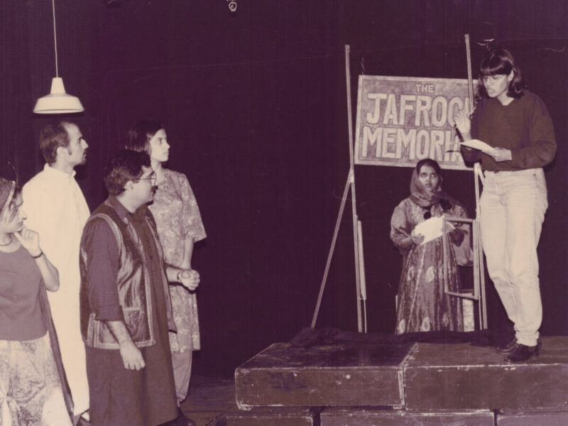 1995 - For You Jafroon | Teesri Duniya Theatre Montreal - Change the ...