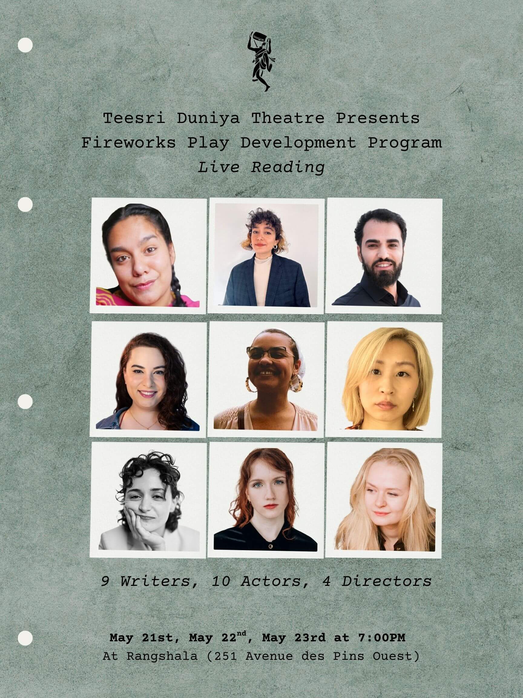 Fireworks Play Development Program Live Reading | Teesri Duniya Theatre ...