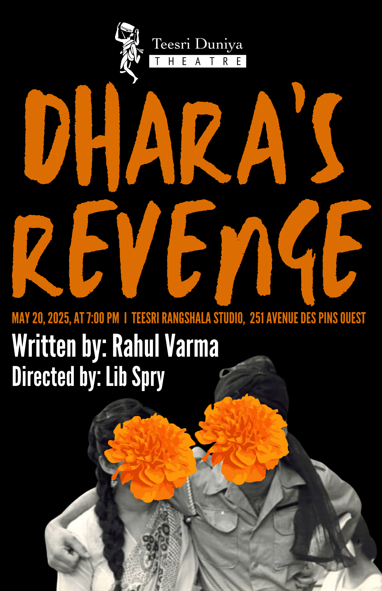 Staged Reading of Dhara's Revenge | Teesri Duniya Theatre Montreal ...